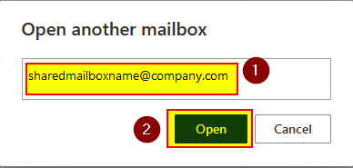 Access shared mailbox through Outlook (OWA) webmail – System Admins